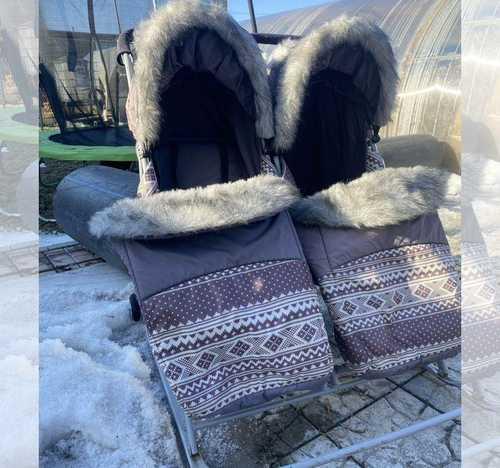 Санки для двойни