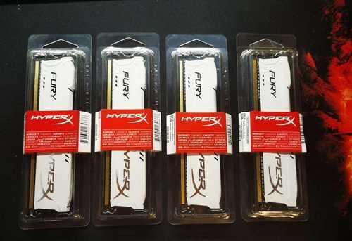 Ddr3 32gb 1600 Mhz Kingston HyperX fury White