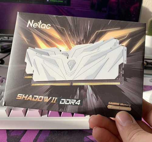 Оперативная память Netac shadow ddr4 3600мгц