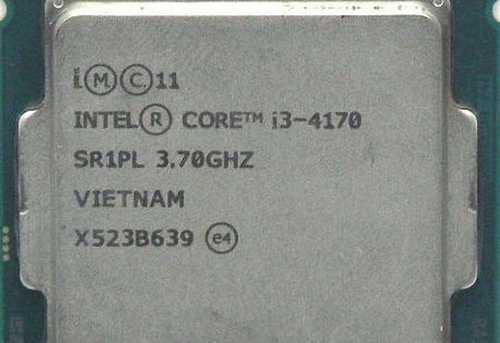 Процессор Intel Core i3-4170 3.7 Ghz S-1150