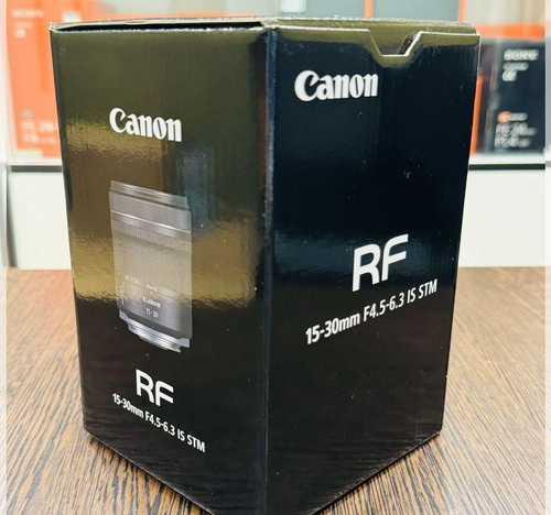 Canon RF 15-30mm f/4.5-6.3 IS STM- (новый-гарантия