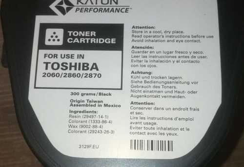 Тонер картридж для toshiba