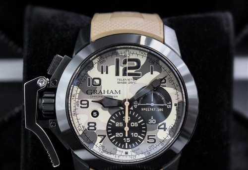 Graham Chronofighter Oversize Black Arrow