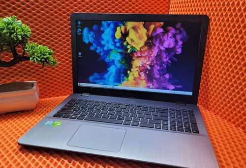 15.6" ASUS VivoBook X542U, 1128 ГБ, Core i3-7100U, RAM 8 ГБ, GeForce 940MX 2 ГБ