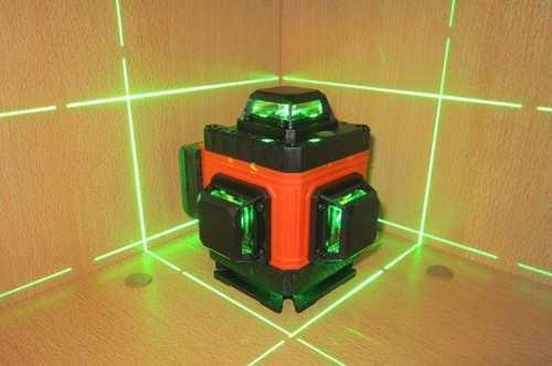 Лазерный уровень 4D 360 green