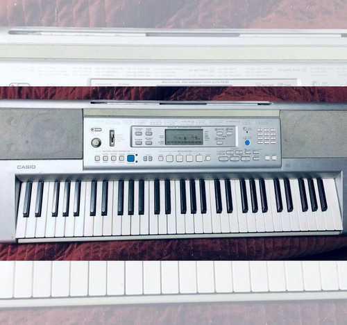 Синтезатор Casio CT-S100, стойка и блок питания