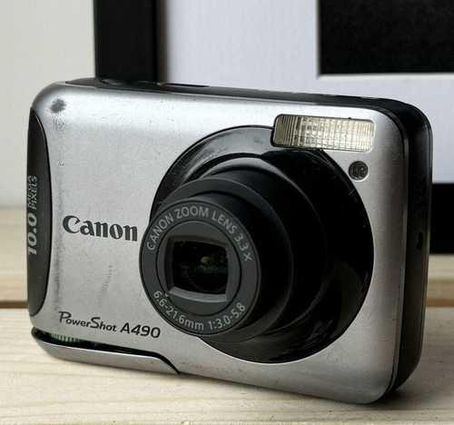 Canon PowerShot A490 нюанс с крышкой