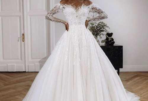 Свадебное платье мэри трюфель аурелия 42