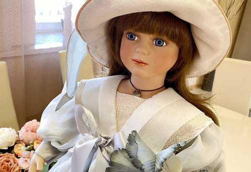 Кукла коллекционная фарфор 65 см