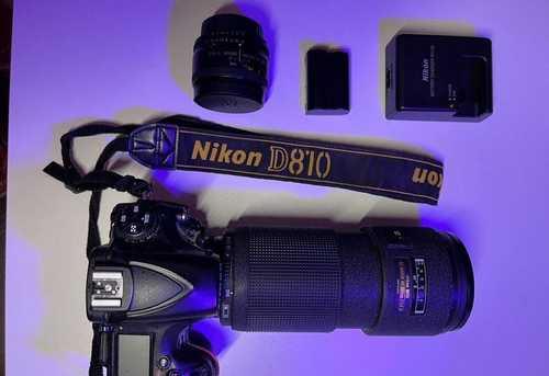 Nikon D810 + 80-220 mm f/2.8 + 50 mm f/2.8