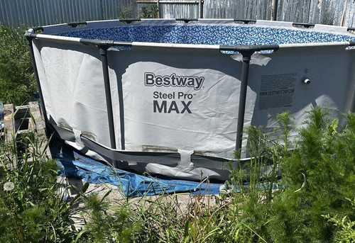 Каркасный бассейн bestway steel pro max