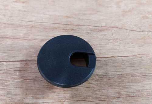 Заглушка для стола мини 43.5 мм чёрная