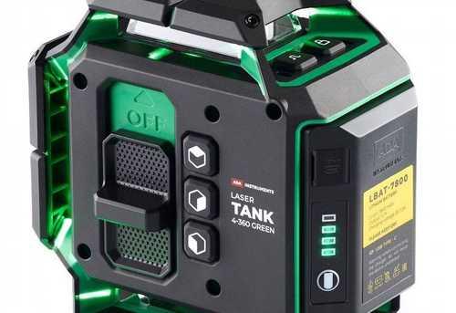 Лазерный уровень ADA lasertank 4-360 green Basic