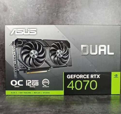 Asus Dual GeForce RTX 4070 EVO OC Edition 12GB