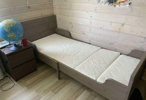 Кровать IKEA раздвижная сундвик