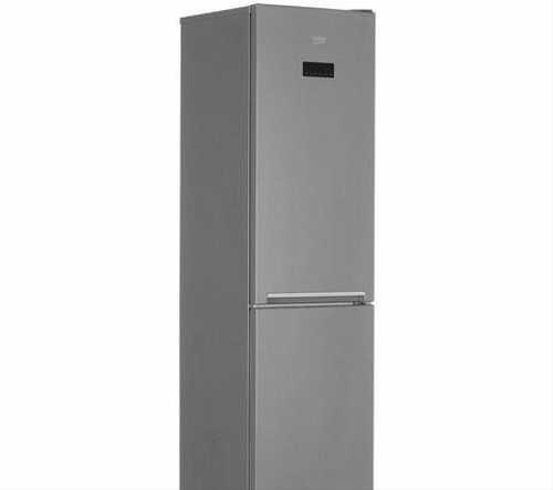 Холодильник с морозильником Beko cnmv5335e20vs сер