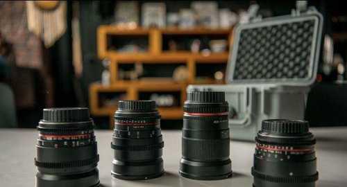 Samyang EF canon 16mm 24mm 35mm 85mm