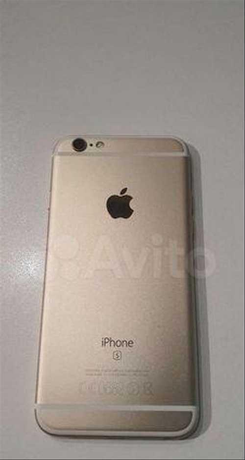 Корпус iPhone 6s золотой