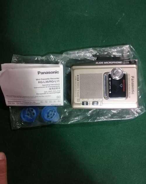 Новый кассетный диктофон рекордер Panasonic RQ-L36