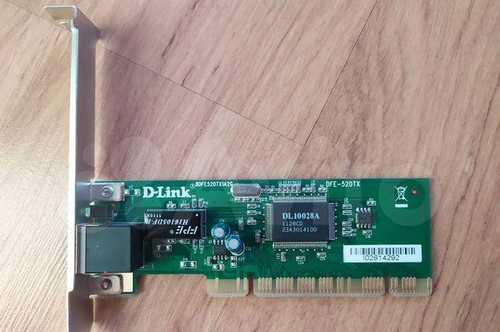 Сетевая карта PCI D-Link 10/100 Мбит/с