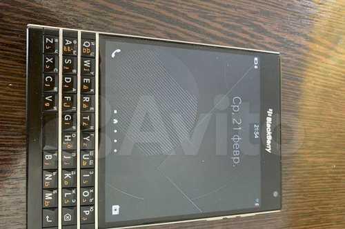 Blackberry passport black