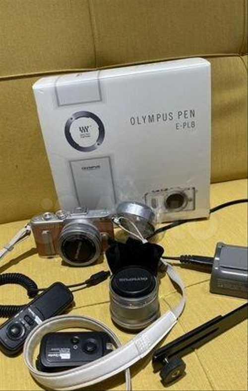 Фотоаппарат Olympus pen e-pl8 Kit + 25mm F1.8
