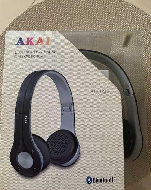 Наушники Bluetooth Akai HD-123W