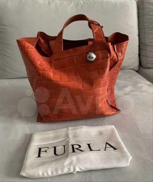 Женская кожаная сумка Furla