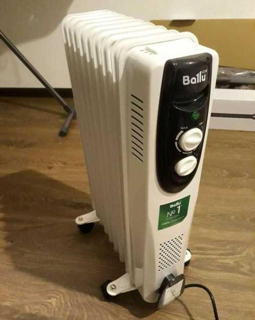 Масляный радиатор Ballu Level BOH/LV-09, белый