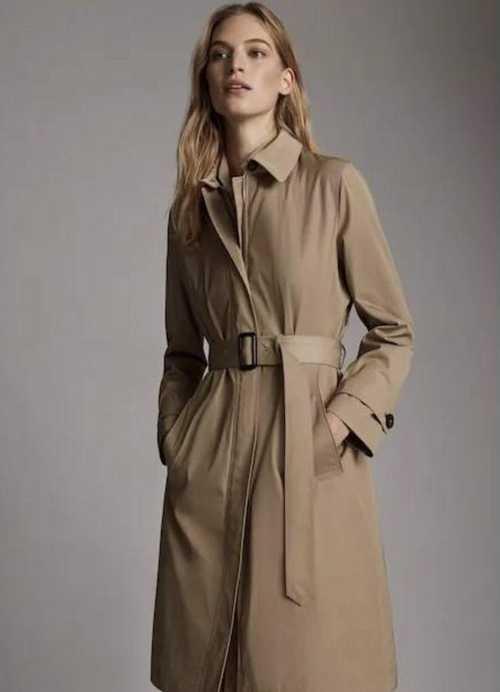 Massimo dutti тренч новый