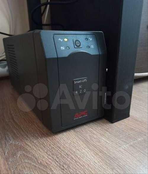 Ибп APC Smart-UPS SC420 Новый акб