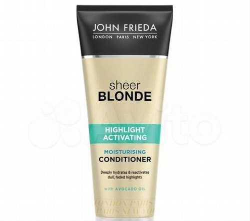 Кондиционер John Frieda Sheer Blonde, Увлажняющий, активирующий, для светлых волос, 250 мл (2273203/2273205)