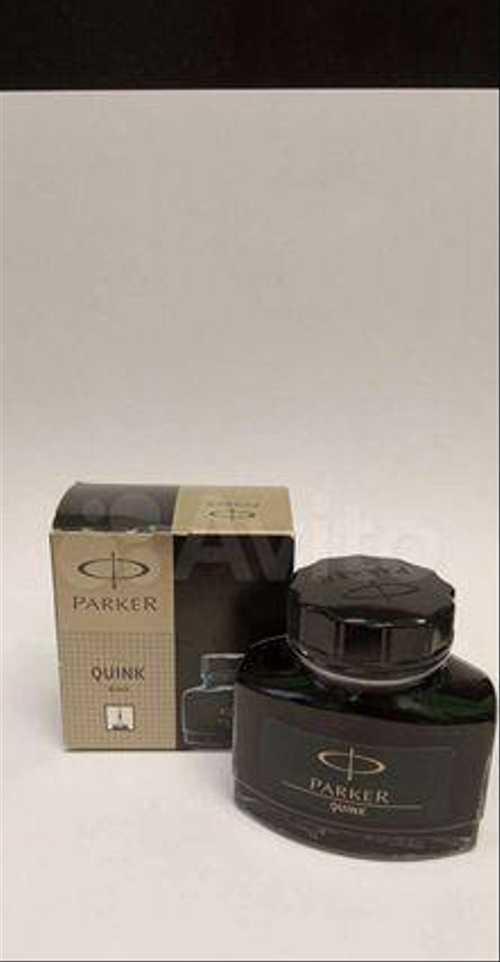 Чернила Parker Quik black