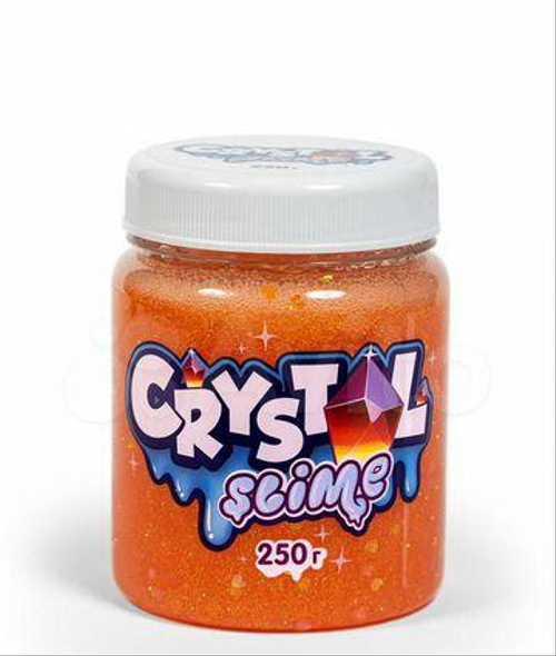 Слайм Slime Crystal апельсиновый, 250г S500-10188