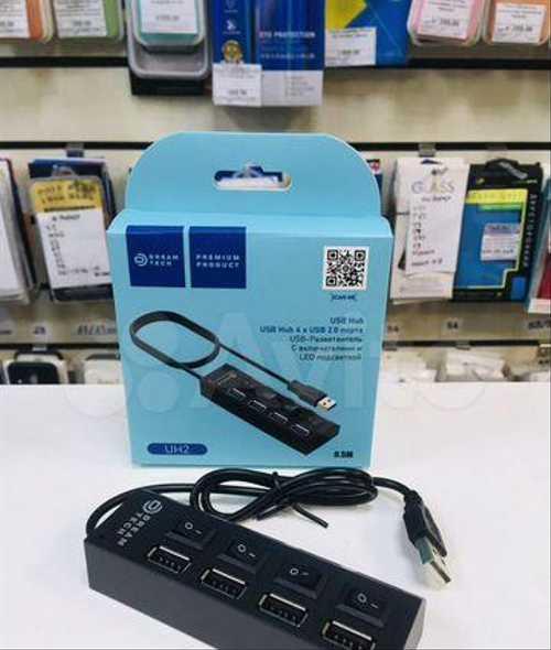 USB Hub Dream 2.0 / выключатель на каждый порт