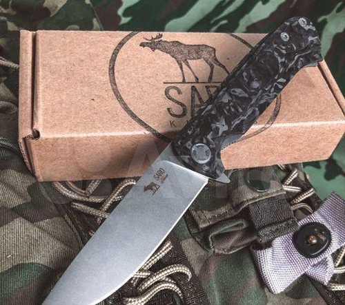 Нож саро чиж next elmax carbon