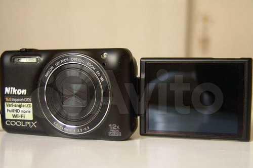FullHD Wi-Fi фотоаппарат Nikon S6600