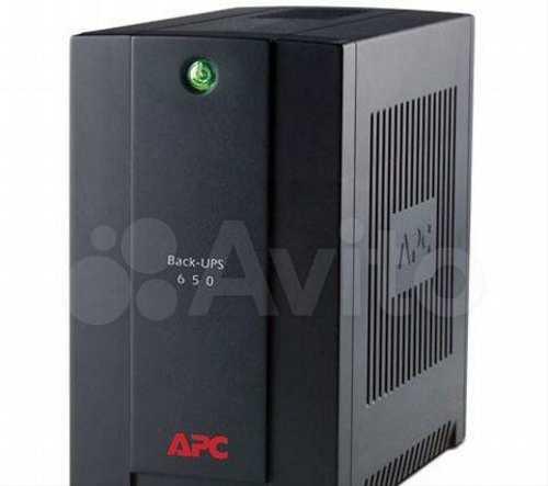 Ибп APC by Schneider Electric Back-UPS 650VA AVR 230V CIS (BX650CI-RS)