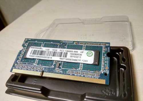 Оперативная память so-dimm ddr3 1333 mhz 1 GB