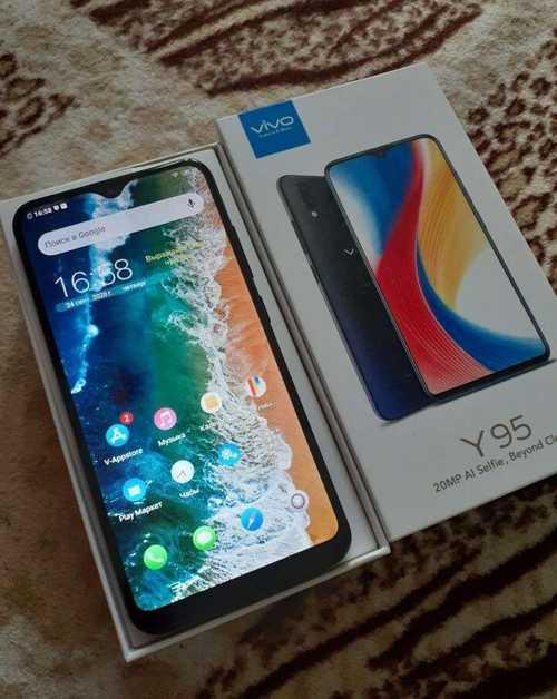 Vivo Y95. 4/64. Комплект