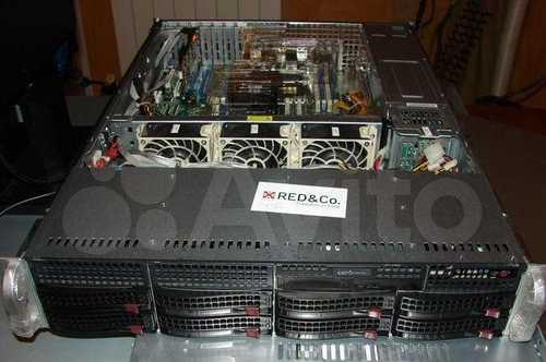 Сервер Depo Storm 2U Supermicro X8DTL