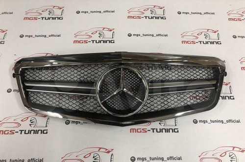 Решетка AMG хром Mercedes E-Class W212 2009-2013