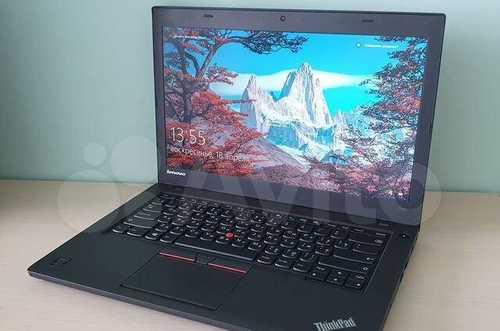 Усиленный Lenovo ThinkPad T450 i5\8\SSD\756гб