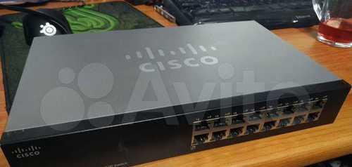 Коммутатор Cisco SF100-16 10/100 switch