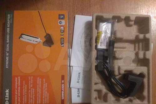 Wi-Fi USB адаптер D-link DWA-160