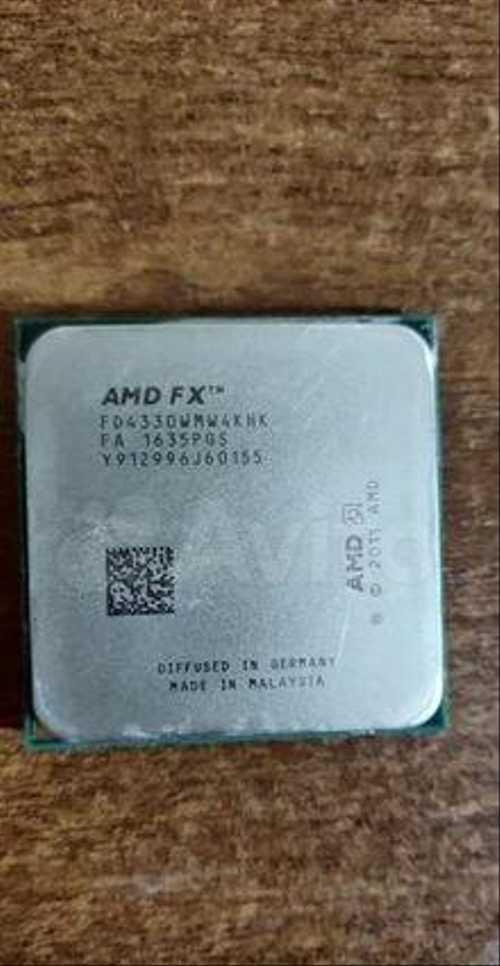 Процессор AMD FX4330 + кулер
