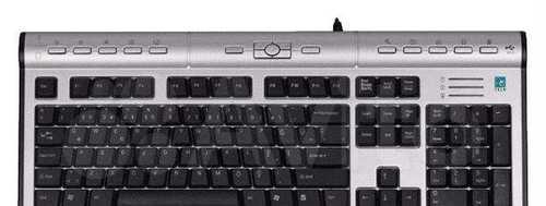 Клавиатура A4Tech KLS-7MUU USB серебристая