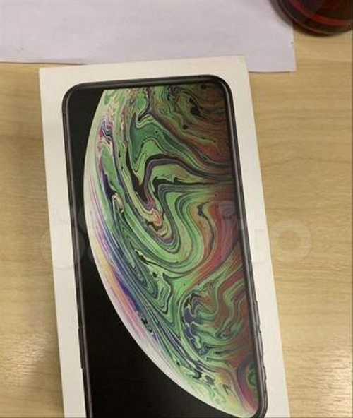 Коробка от iPhone xs max 256 USA