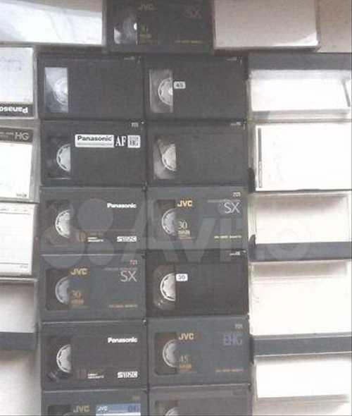 Видеокассеты на камеру vhsc и VHS Япония