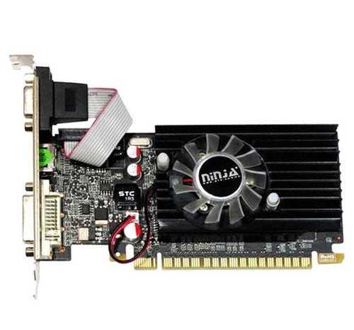 Видеоплата PCI-E 1Gb GeForce GF210 Sinotex Ninja
